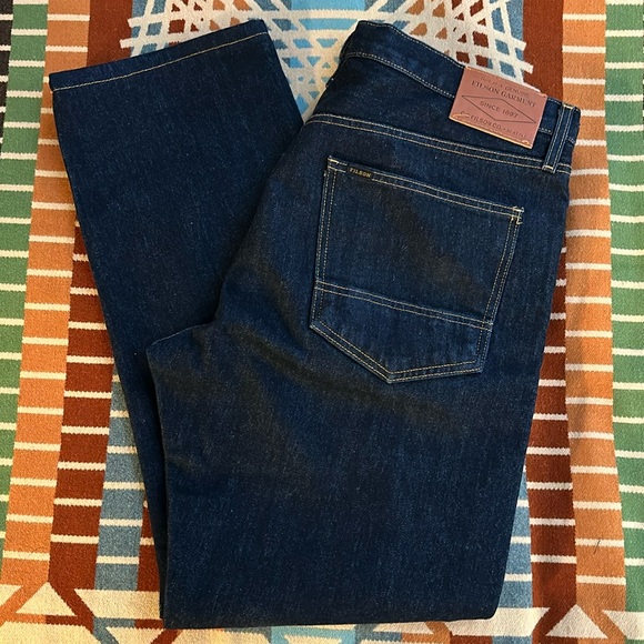 Filson | Jeans | Filson Railsplitter Jeans Rinsed Indigo | Poshmark